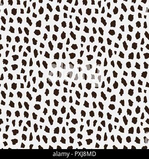 seamless pattern with cheetah skin. Animal print Stock Vector Image ...