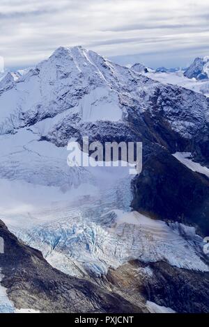 Meade Glacier Alaska USA Stock Photo - Alamy