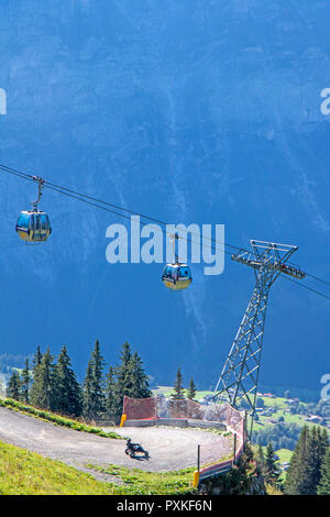 Grindelwald-First cable car Stock Photo: 32403935 - Alamy