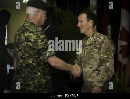 PORT OF SPAIN, Trinidad - Lieutenant-Colonel John Woodgate, Commanding ...