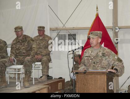 Col. Anthony Wilson, the new 1st Cavalry Division Sustainment Brigade ...