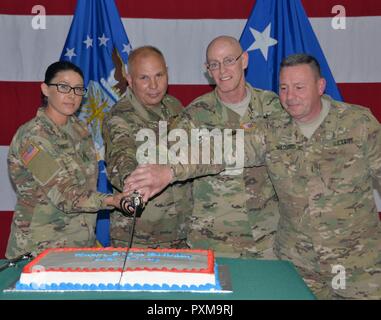 From left, the oldest U.S. Soldier serving at the Military District of ...