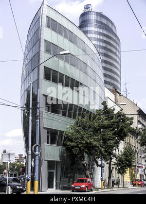Slovakia, modern office building in Bratislava Stock Photo - Alamy
