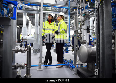 GlaxoSmithKline's (GSK) new CEO Emma Walmsley, during First Minister ...