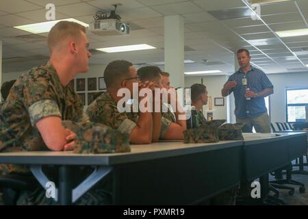 Jason Fetter, an instructor from the Regional Contractor Logistics ...