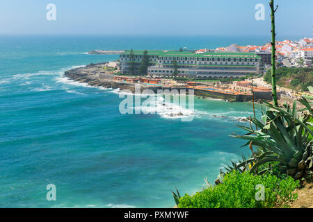 Praia do Sul beach, Ericeira, Lisbon Coast, Portugal, Europe Stock ...