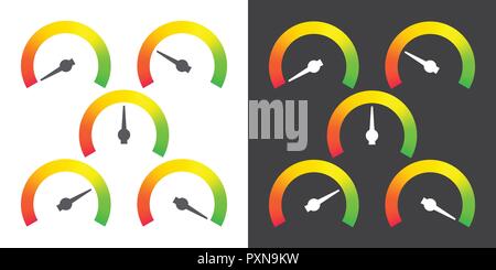 High medium low meter icon vector for graphic design, logo, website ...