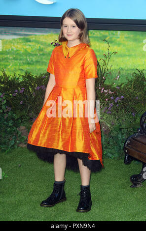 Bronte Carmichael attending the premiere of Christopher Robin in Los ...