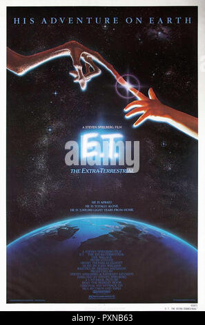E.T. - Original Movie Poster Stock Photo - Alamy