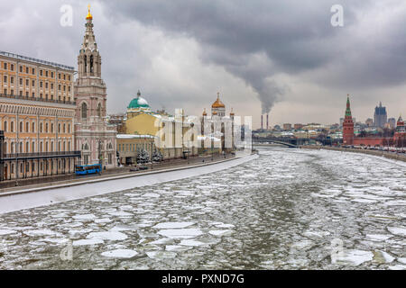 Cityscape in Moscow Stock Photo - Alamy