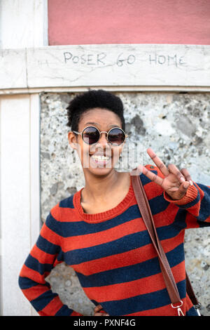 Text sign showing Enjoy Life, Word Written on Any thing, place,food or ...