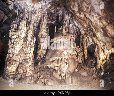 Cave Domica. Jaskyna Domica. Slovakia Stock Photo - Alamy