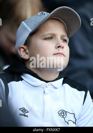 Derby County fans in the stands Stock Photo - Alamy