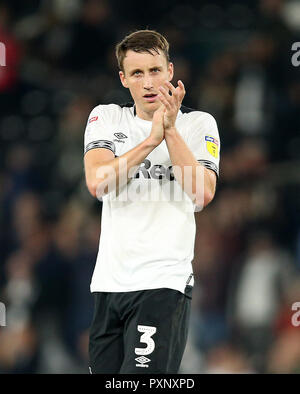 Derby County's Craig Forsyth after the final whistle following the Sky ...