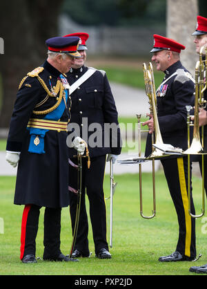 Prince Charles, The Prince of Wales, Royal Honorary Colonel The Queen's ...