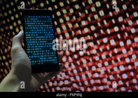 Software development. Internet security hacker prevention. SEO optimization. Modern tech Stock ...