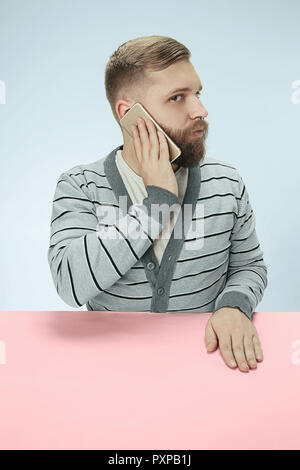 Shopping and finance concept. Young man winning bank prize, showing ...