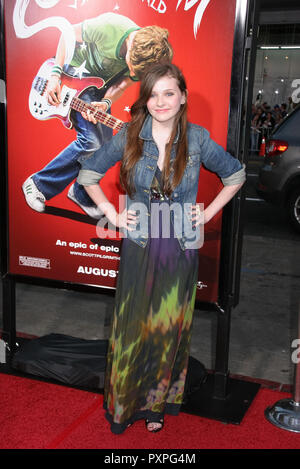 Abigail Breslin at the "Scott Pilgrim Vs. The World" premiere held at ...