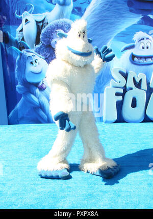 Los Angeles premiere of 'Smallfoot' - Arrivals Featuring: Lebron James ...