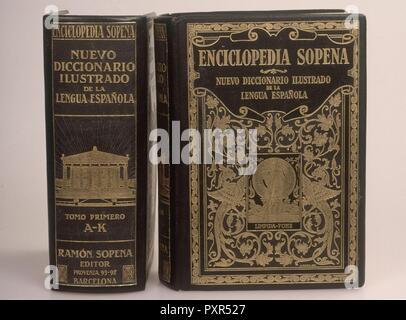 ENCICLOPEDIA SOPENA. NUEVO DICCIONARIO ILUSTRADO DE LA LENGUA ESPAÑOLA ...