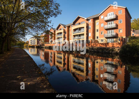 Canalside in Nottingham City, Nottinghamshire England UK Stock Photo ...