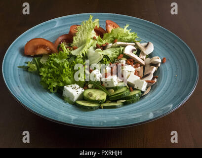 Kiev, Ukraine. 26th Feb, 2018. Salad with chicken and parmesan. Credit ...