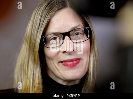 24 October 2018, Berlin: Claudia Perren, Director of the Bauhaus Dessau ...