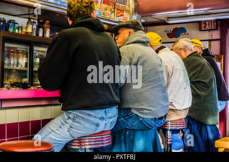 Charlie's Diner West Springfield, Massachusetts, USA Stock Photo - Alamy