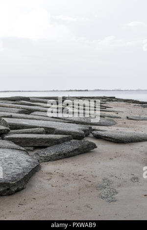 Shell Cemetery (Susan Hoi), Krabi, Thailand, Asia Stock Photo - Alamy