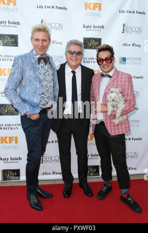 Pol' Atteu and Patrik Simpson attending an event honouring Gregory ...