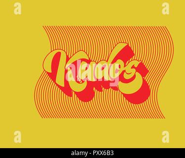 Bravo Kudos. Beautiful greeting card scratched calligraphy text word ...