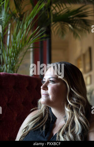 American writer Anna Todd during a european book tour, in Lisbon ...