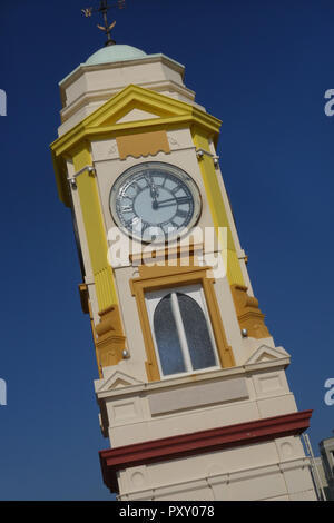 seafront clock tower at Bexhill on Sea celebrating Edward VII's ...