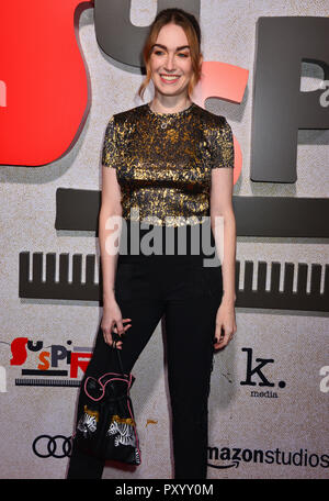 Jamie Clayton at the Amazon Studios 'Suspiria' Premiere held at the ...