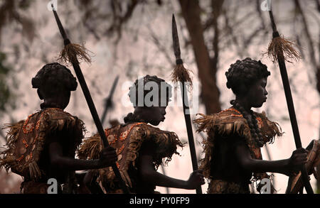 Boy at the Ati Atihan Festival wearing clothes, Kalibo Aklan Panay ...