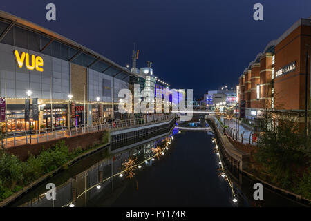 The Oracle Shopping Centre, Reading, Berkshire UK Stock Photo - Alamy