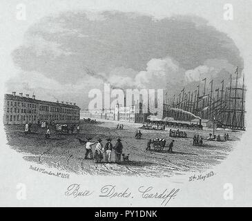 Bute docks, Cardiff Stock Photo - Alamy