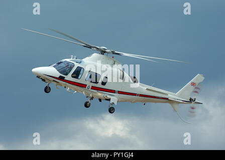 Agusta A109 Power helicopter of RAF Royal Air Force serial GZ100 of 32 ...