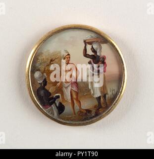 Button (Haiti), late 18th century Stock Photo - Alamy