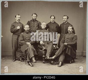 Bvt. Brig. General J. W. Fisher and staff, Civil War Photographs 1861 ...