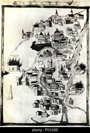 Cairo map1492 schedel Stock Photo - Alamy