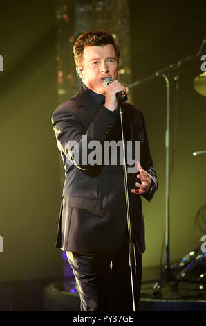 Rick Astley during the filming of the Graham Norton Show at BBC ...