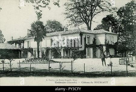Cadaujac château de Bouscaut 3 Stock Photo - Alamy