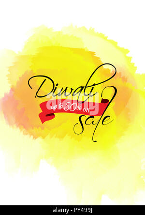 beautiful diwali banner with diya decoration, Happy Diwali Stock Photo ...