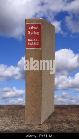 Silent Spring, an environmental science book written by Rachel Carson ...