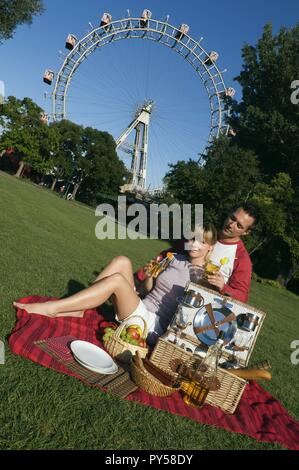"Scene im Prater (in Wien) am 23. August 1848.". Franz Werner ...