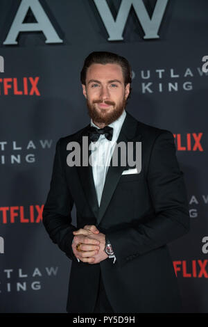 OUTLAW KING, Aaron Taylor-Johnson, 2018. ph: David Eustace / © Netflix ...