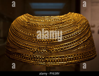 The Mold Gold Cape from the Early Bronze Age at the British Museum ...