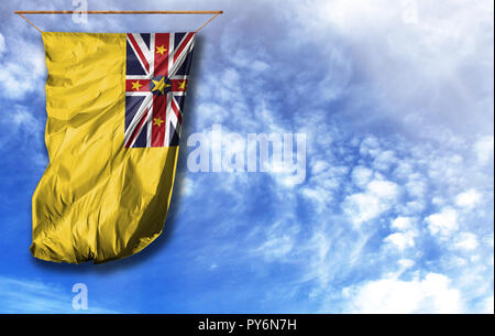 The Niuean flag Stock Photo: 93179252 - Alamy