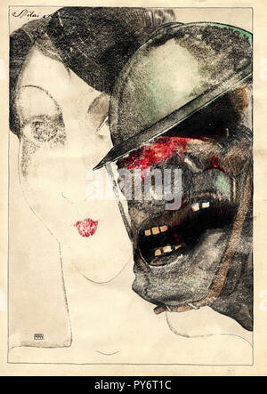 'Memento From 1918. John Yperite' is a work by Latvian artist Kārlis ...